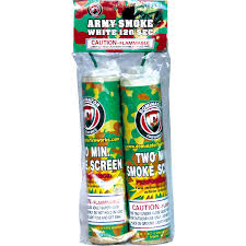 Army Smoke 2 Minutes | Jeff's Fireworks