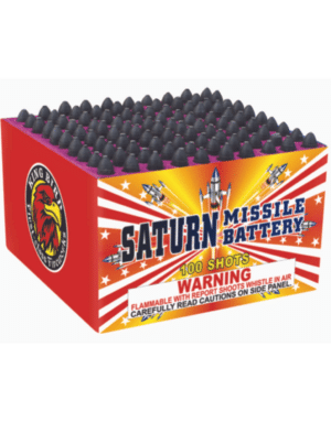 Saturn Missile Battery 100 Shots | Jeff's Fireworks