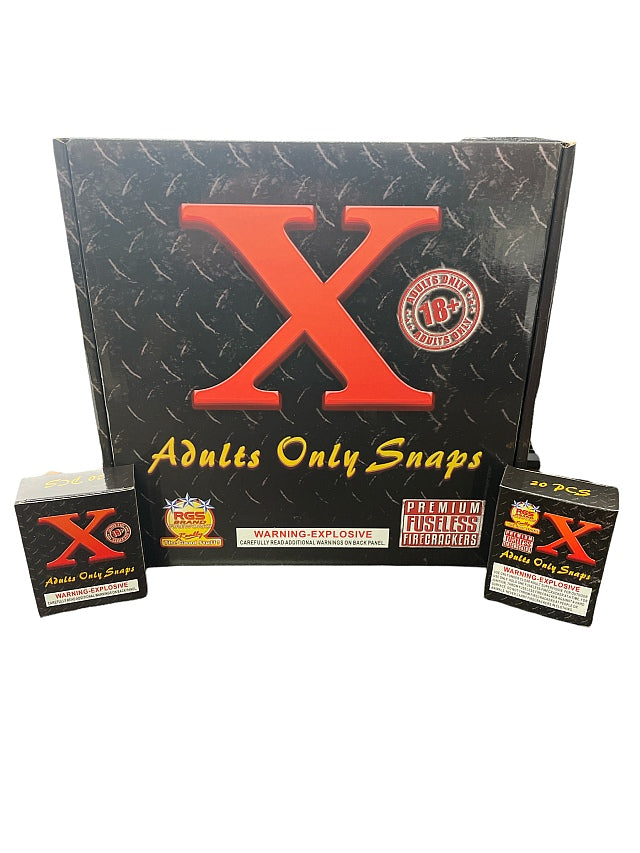 Red Cracker Snaps (Adult Pop Snap) | Jeff's Fireworks