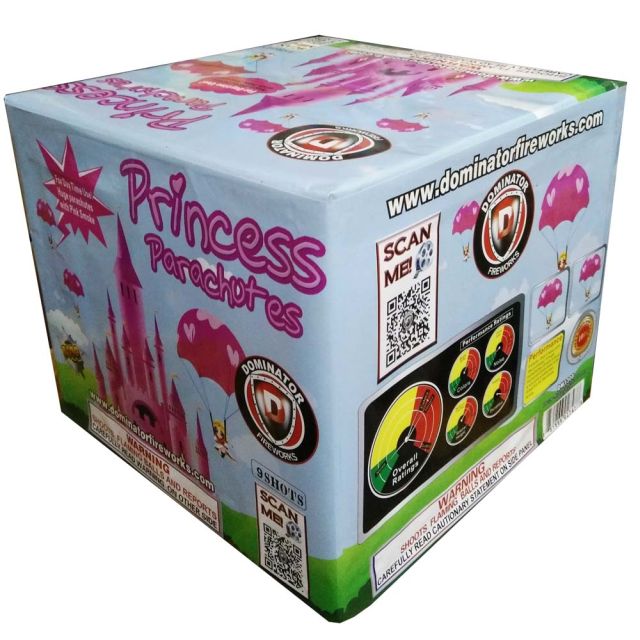 Princess Parachutes | Jeff's Fireworks